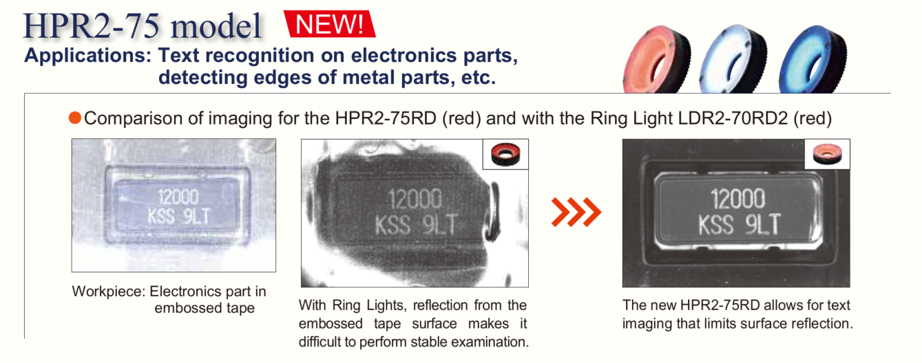 150mm High Power Ring Light Full Color | Edmund Optics