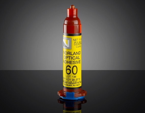 Preloaded Norland Optical Adhesive NOA 68T Dispensing Barrel (10cc)