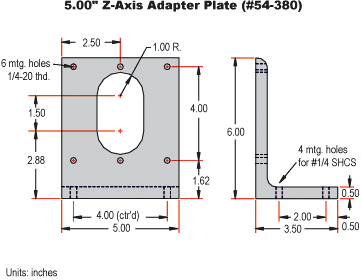 Z-Axis Brackets for Ball Bearing Stages | Edmund Optics