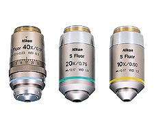 10X Objective, Nikon CFI Super Fluor | Edmund Optics